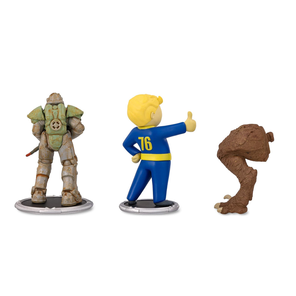 Fallout T-51 & Vault Boy Classic Mini Figure Set | Free Shipping
