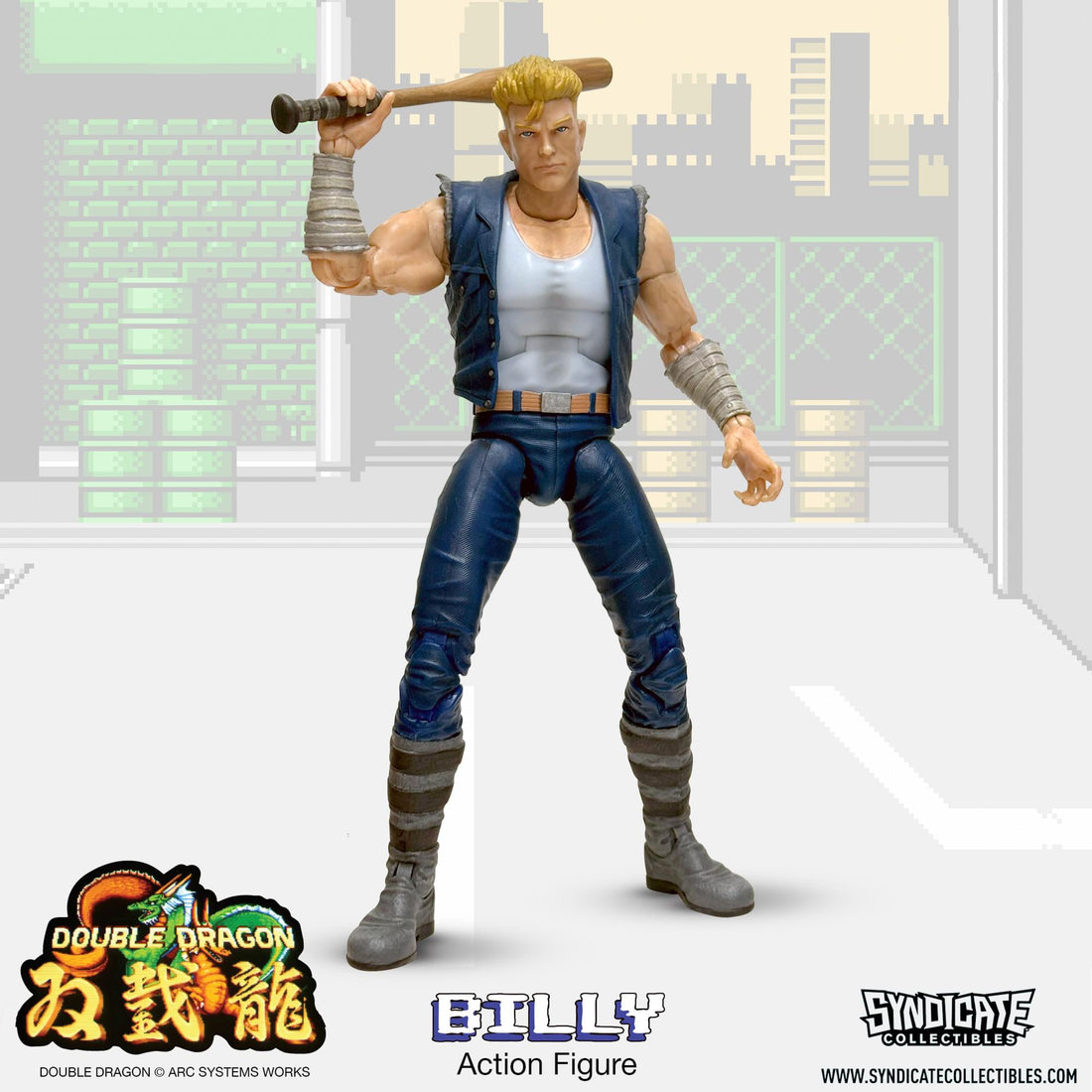 Double Dragon Billy Action Figure | Free Shipping