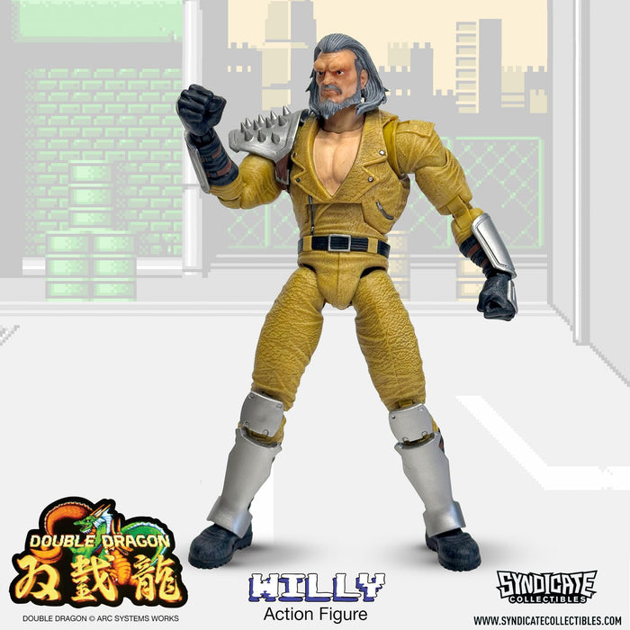 Double Dragon Willy Action Figure | Free Shipping
