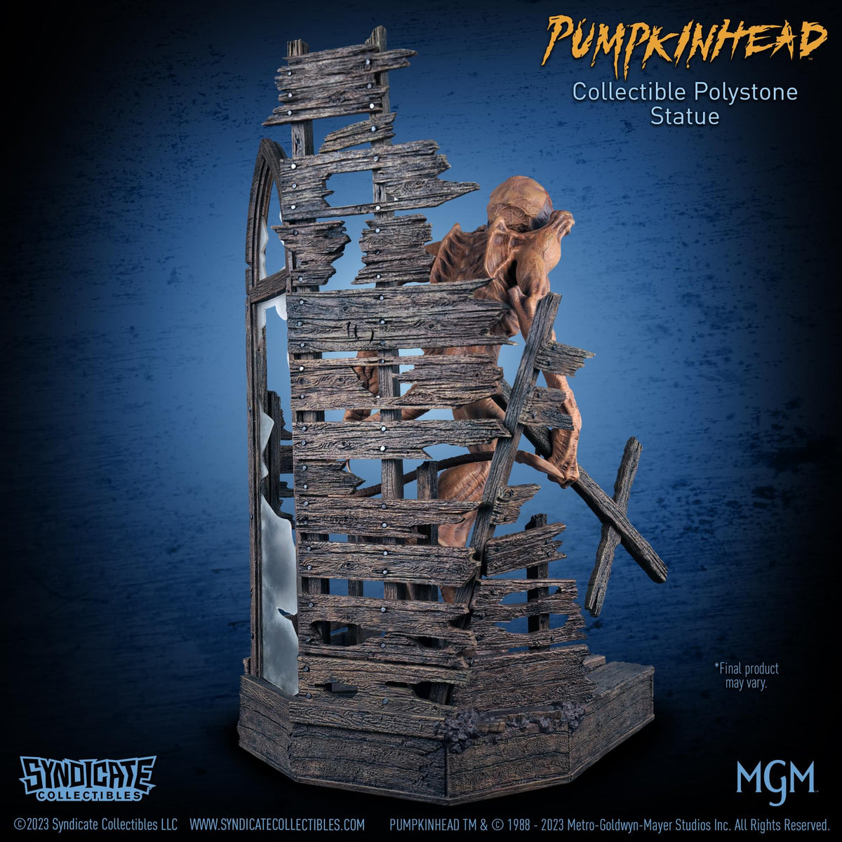 Pumpkinhead 1:10 Polystone Statue Classic Edition | Free Shipping